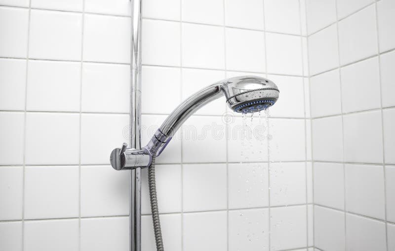 Dripping Shower Open and Close the Tap Stock Photo - Image of faucet ...