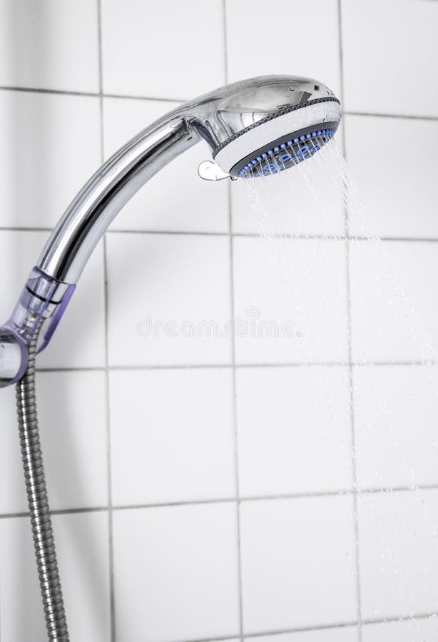 Dripping Shower Open and Close the Tap Stock Photo - Image of bathroom ...