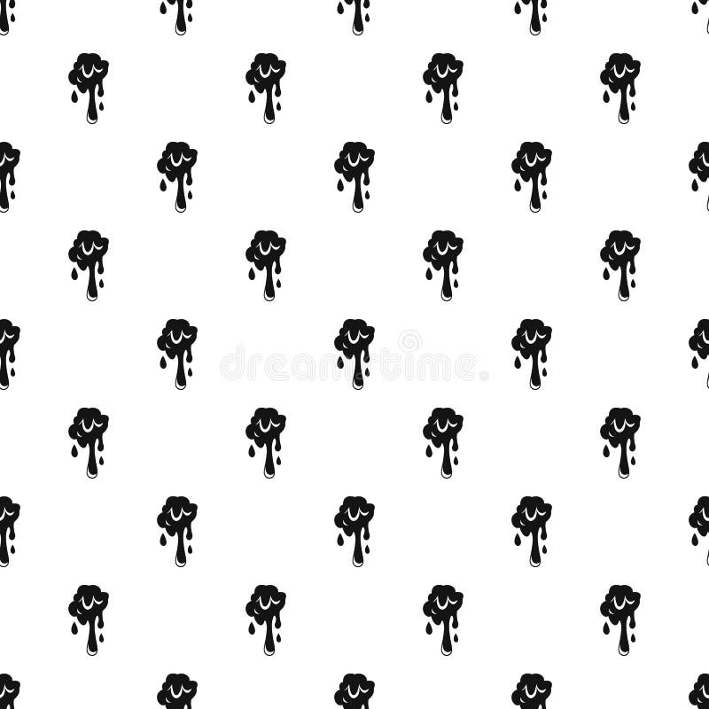 Dripping Slime Pattern Vector Stock Vector - Illustration of mucus ...