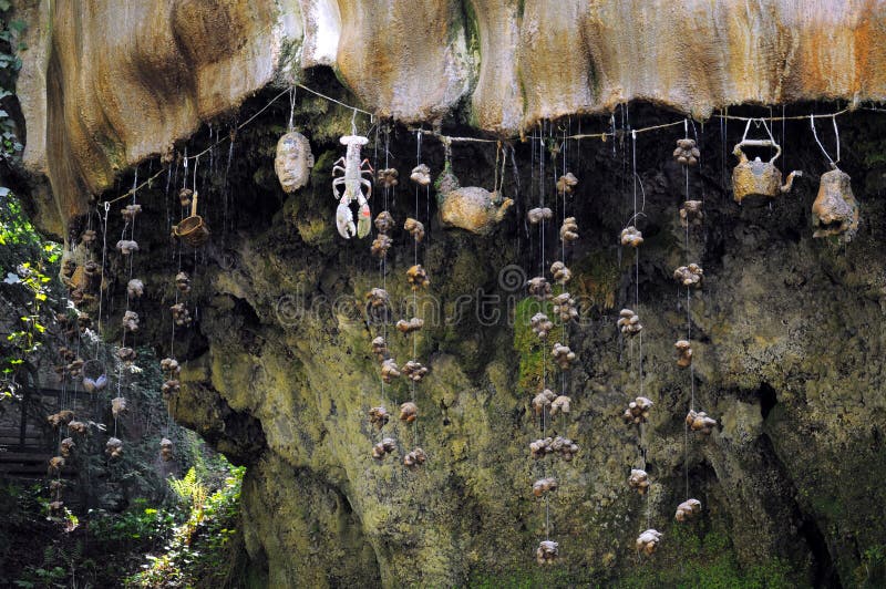 Petrifying Well Mother Shiptons Cave Knaresborough Stock Photo - Image ...