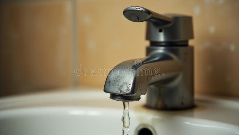 Dripping Water Old Faucet Symbolizing Waste Stock Photos - Free ...