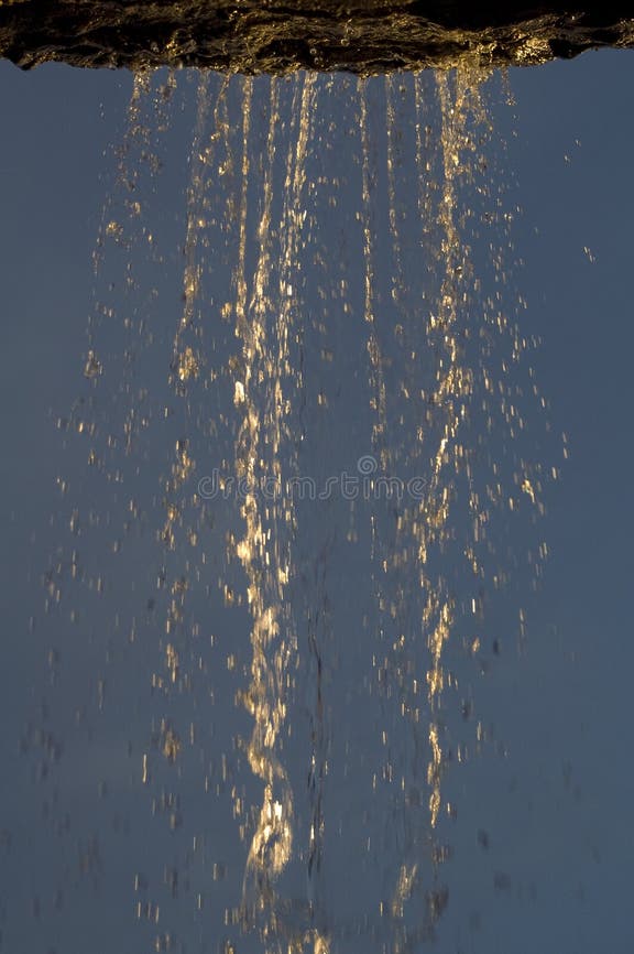 Dripping Waterfall stock photo. Image of falling, streaming - 4406140