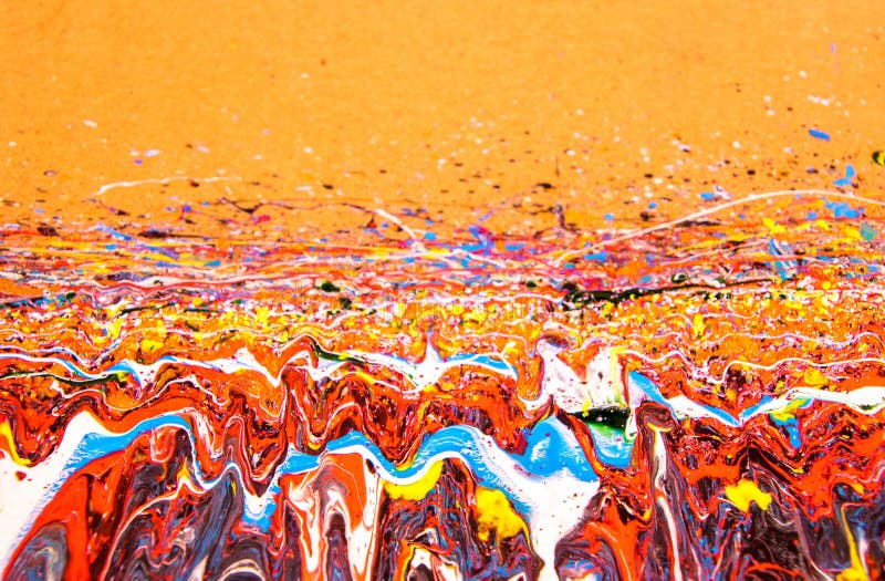 Drippy Paint Art stock image. Image of blank, canvas - 197884231