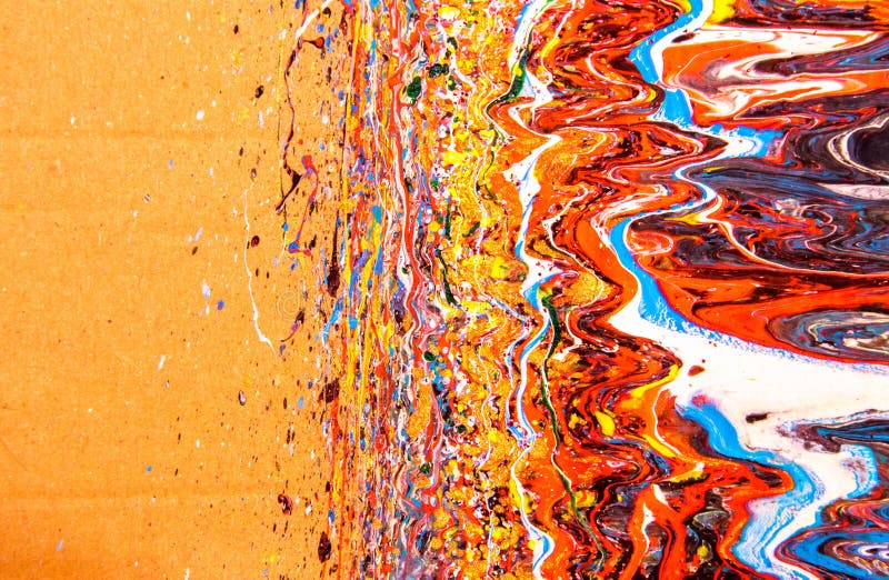 Drippy Paint Art stock image. Image of mixed, glitter - 197884269