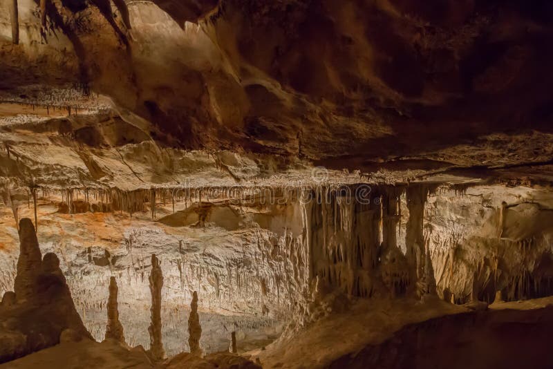 Dripstone cave stock image. Image of geology, rock, rocky - 93616609