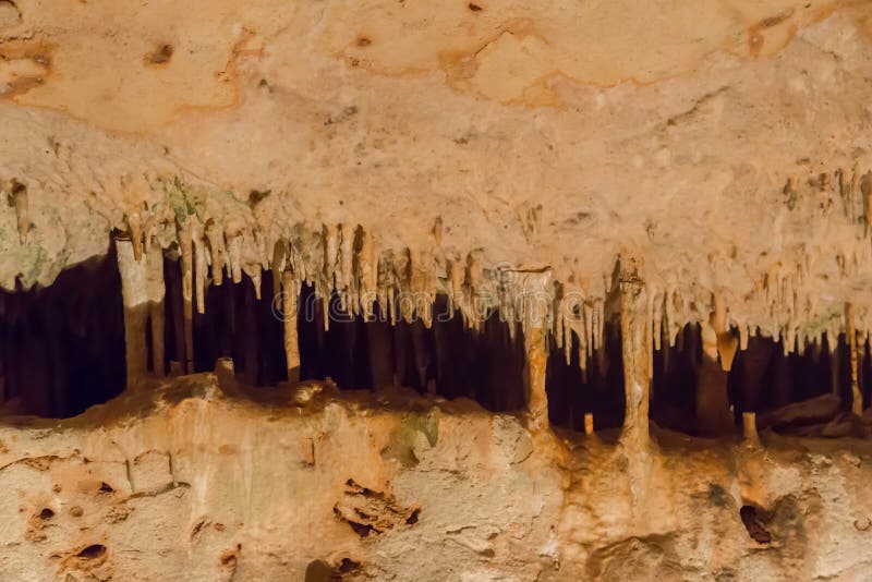 Dripstone cave stock image. Image of gaping, ground, cave - 93618019
