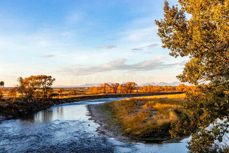 A Drive in Cardston County Alberta Canada Stock Photo - Image of ...
