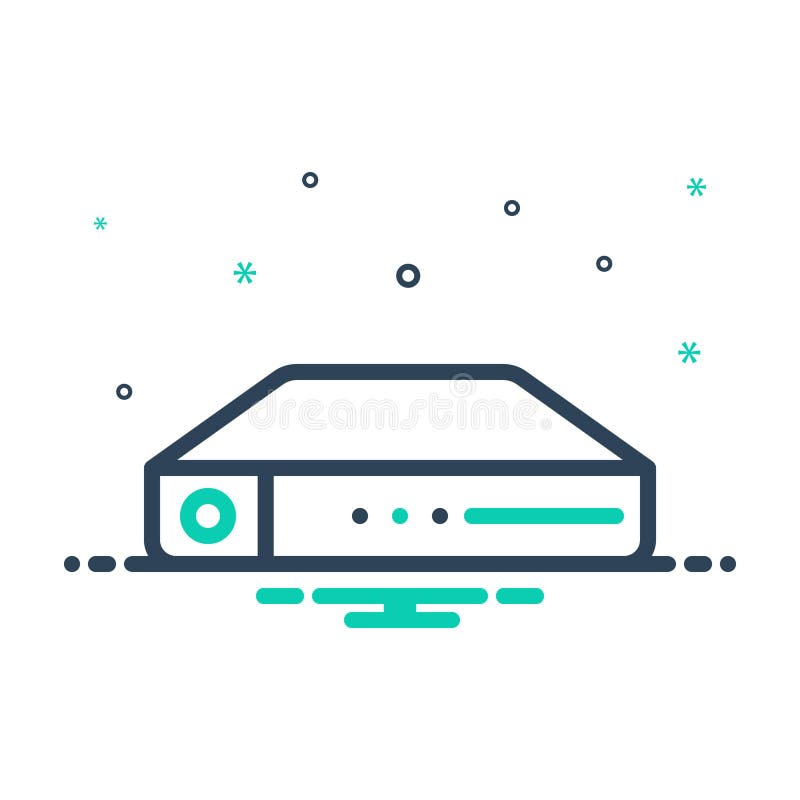 Mix Icon for Drive, Portable and Power Stock Illustration ...