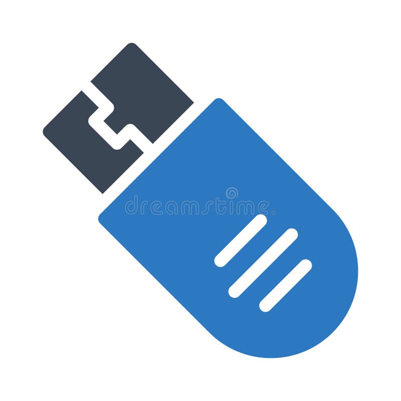 Drive Vector Glyph Color Icon Stock Illustration - Illustration of ...
