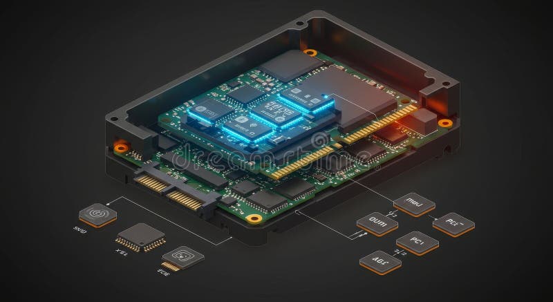 Drive Illustration Data Storage Solution Highperformance Data Storage ...