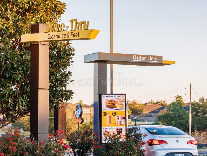 McDonald`s Fast Food Restaurant, Madrid, Spain Editorial Photography ...