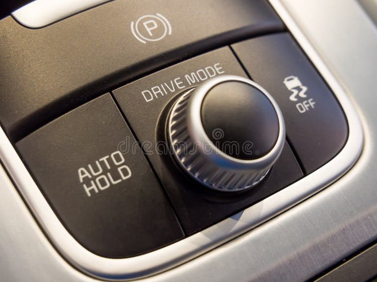 Drive Mode Selection Dial and Lock Button Stock Photo - Image of dial ...
