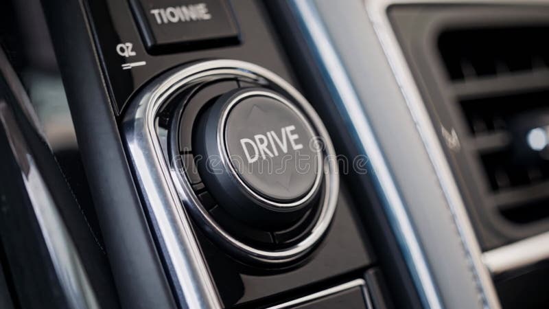 Drive Mode Selector Switch Highlighting Automotive Interior Design with ...