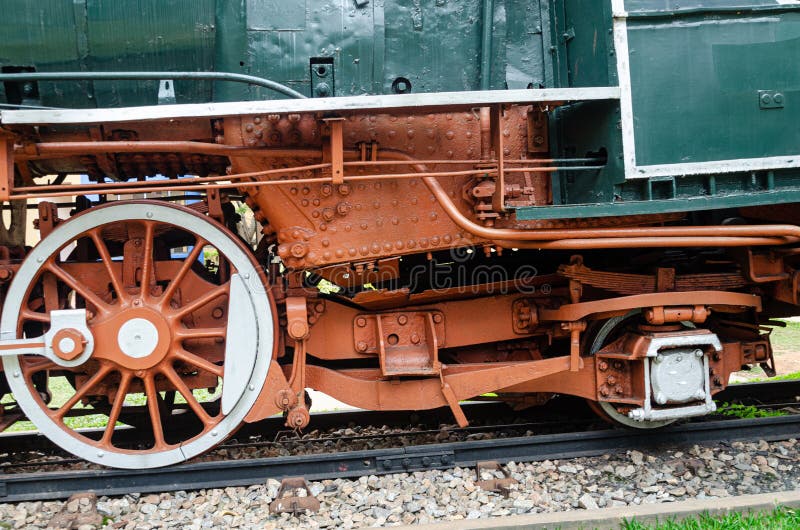 Drive Part of a Locomotive Steam Engine Stock Photo - Image of industry ...