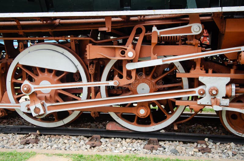 Drive Part of a Locomotive Steam Engine Stock Photo - Image of industry ...
