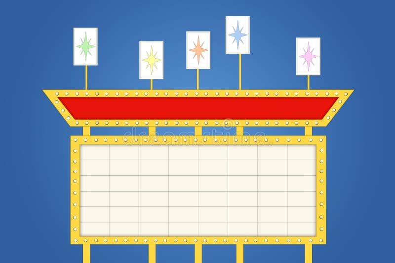 Drive In Sign Vector