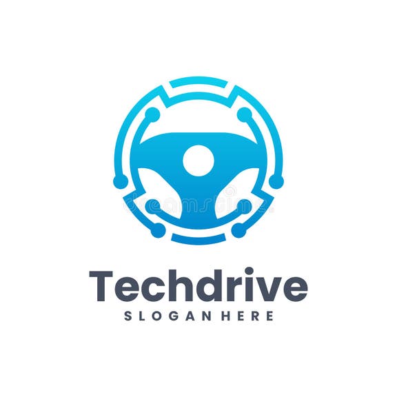 Drive Technology Logo Vector Stock Vector - Illustration of control ...