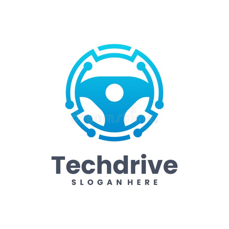 Drive Technology Logo Vector Stock Vector - Illustration of control ...