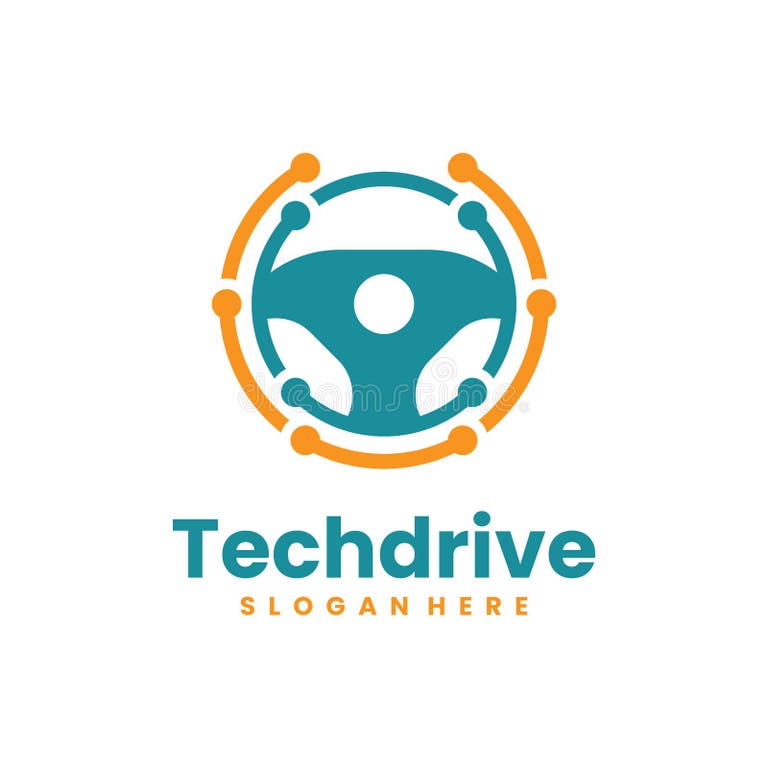 Drive Technology Logo Vector Stock Vector - Illustration of cloud ...
