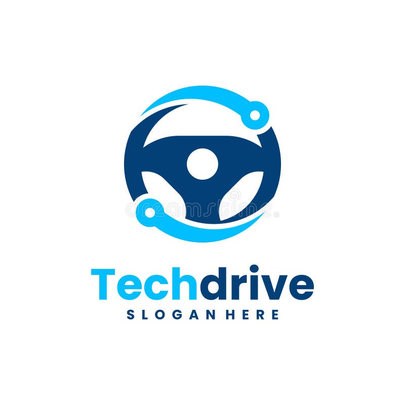Drive Technology Logo Vector Stock Vector - Illustration of logo ...