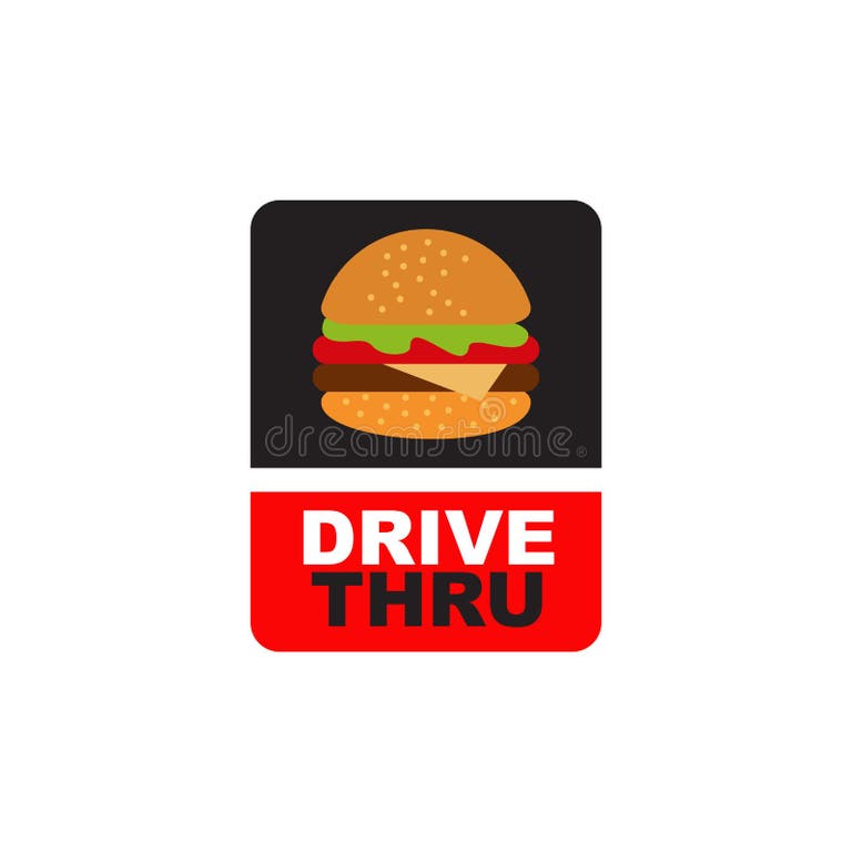 Drive Thru Logo Stock Illustrations – 238 Drive Thru Logo Stock ...