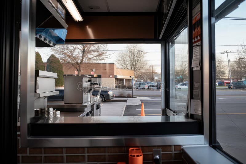 Drive Thru Restaurant Stock Illustrations – 495 Drive Thru Restaurant ...