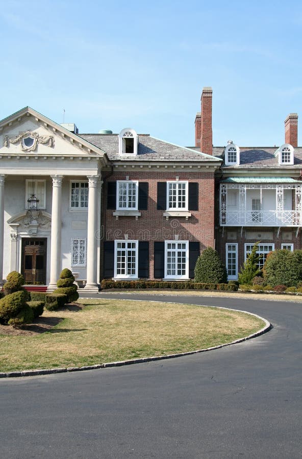 Expensive Mansion stock image. Image of expensive, spring - 1281239