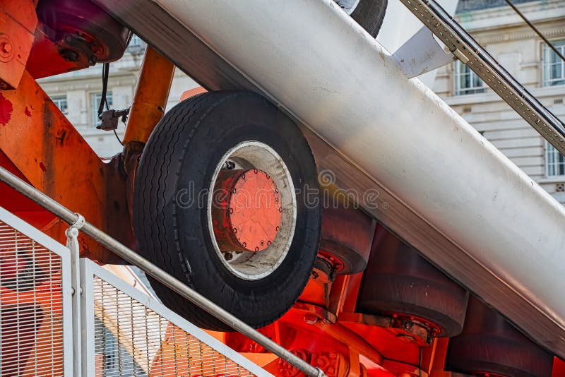 Drive Wheels on a Large Ferris Wheel Stock Photo - Image of landscape ...