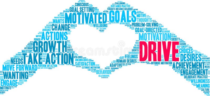 Drive Word Cloud stock vector. Illustration of esteem - 211015530