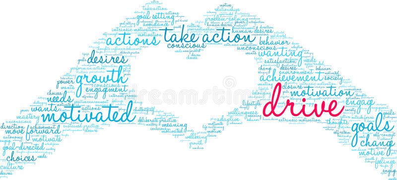 Drive Word Cloud stock vector. Illustration of forward - 211015541