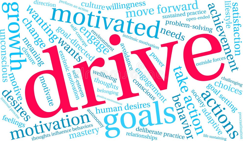 Drive Word Cloud stock vector. Illustration of extrinsic - 211015577