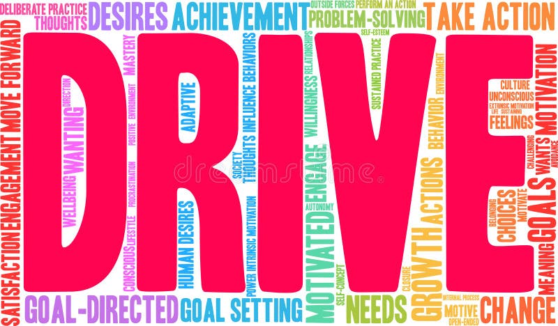 Drive Word Cloud stock vector. Illustration of autonomy - 211015622