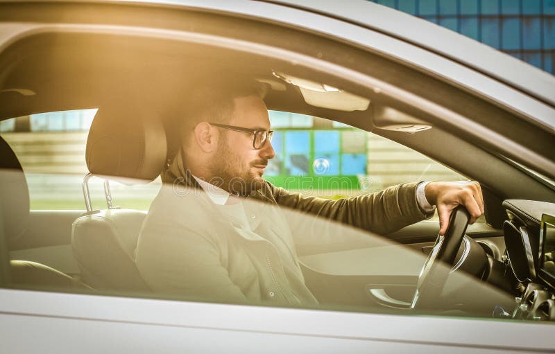 Driven by success. stock image. Image of automobile - 124328533