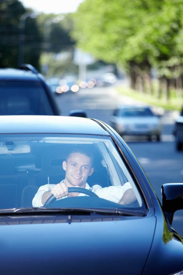 Driver stock image. Image of road, seat, move, human - 15457569