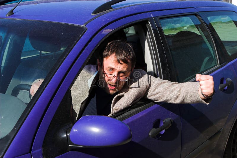 Angry driver stock photo. Image of rage, road, stress - 2943156