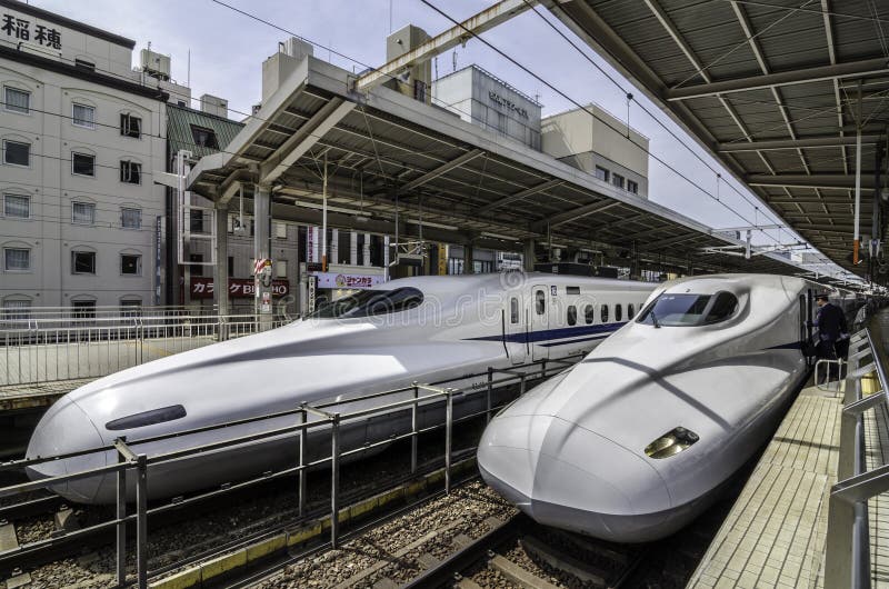 A Driver Boards the Japanese Bullet Train Editorial Image - Image of ...