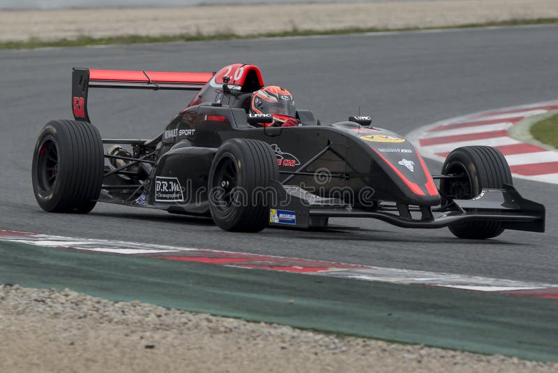 Driver Choukroun Gregory. Challenge Formula Editorial Stock Image ...