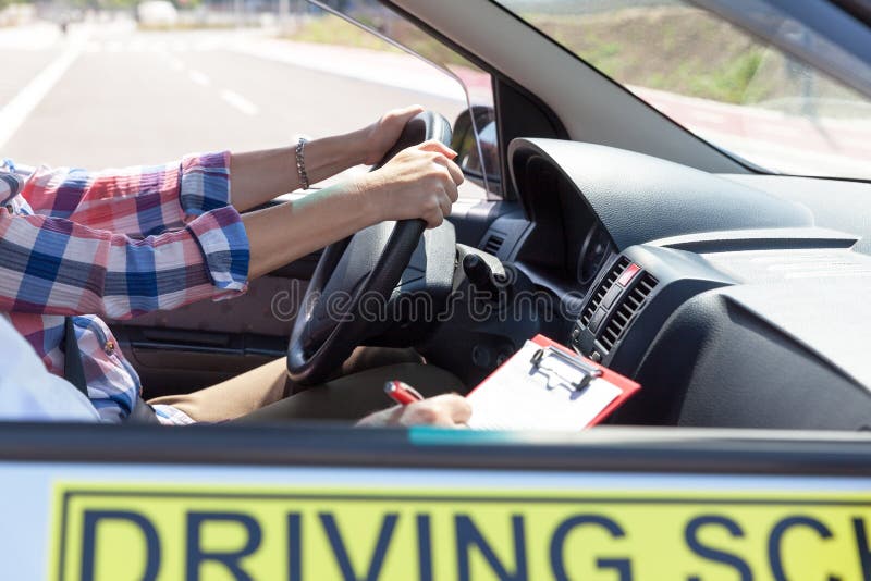 Driver education stock photo. Image of learn, holding - 96572486