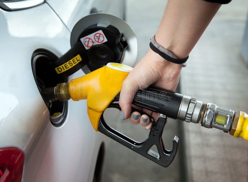 Driver at gas station stock image. Image of consumption - 28382685