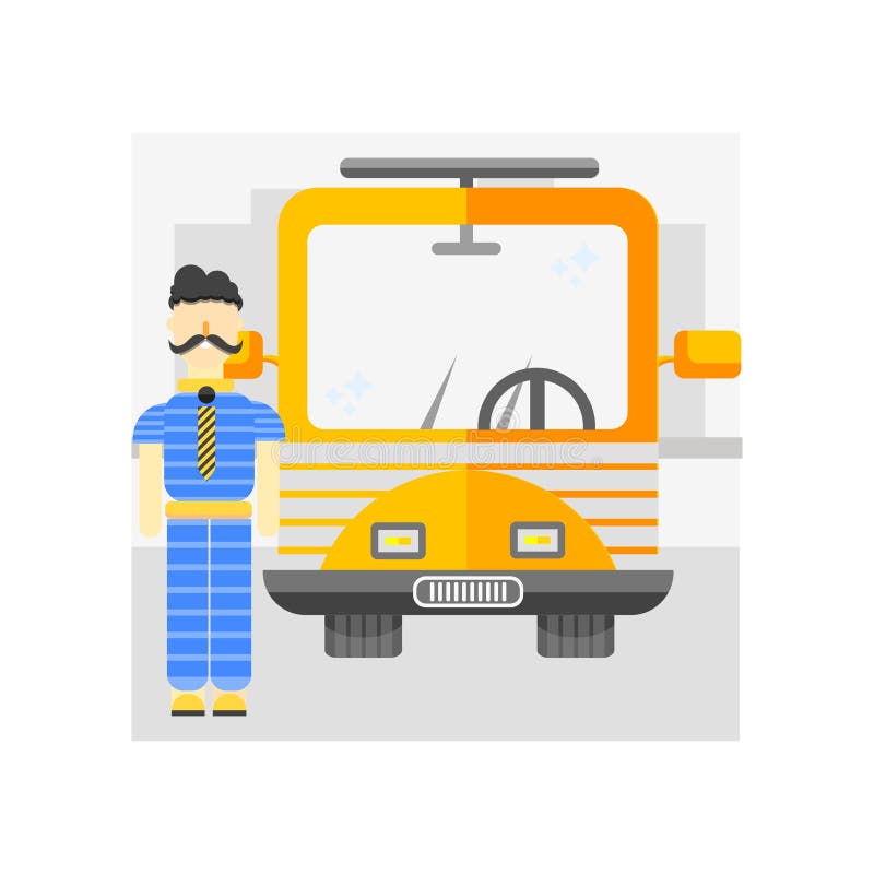 Driver Icon Vector Sign and Symbol Isolated on White Background, Driver ...