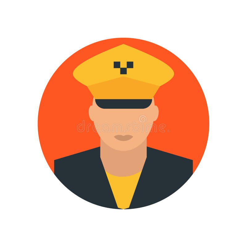 Driver Icon Vector Sign and Symbol Isolated on White Background, Driver ...