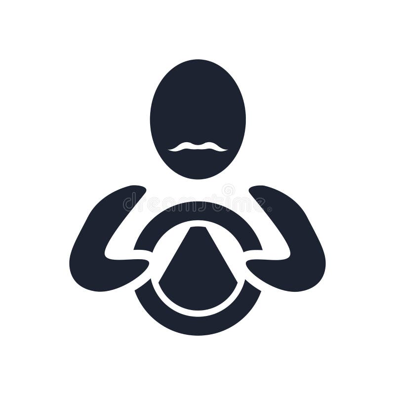 Cap Driver Icon, Cartoon Style Stock Vector - Illustration of auto ...