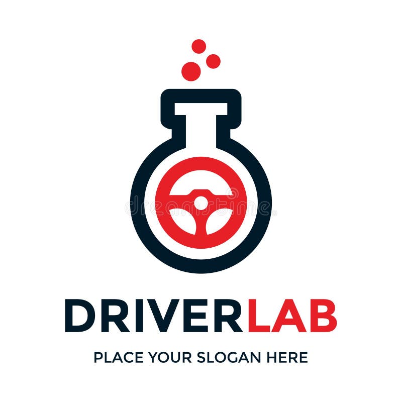 Driver Lab Logo Vector stock vector. Illustration of automotive - 263649286