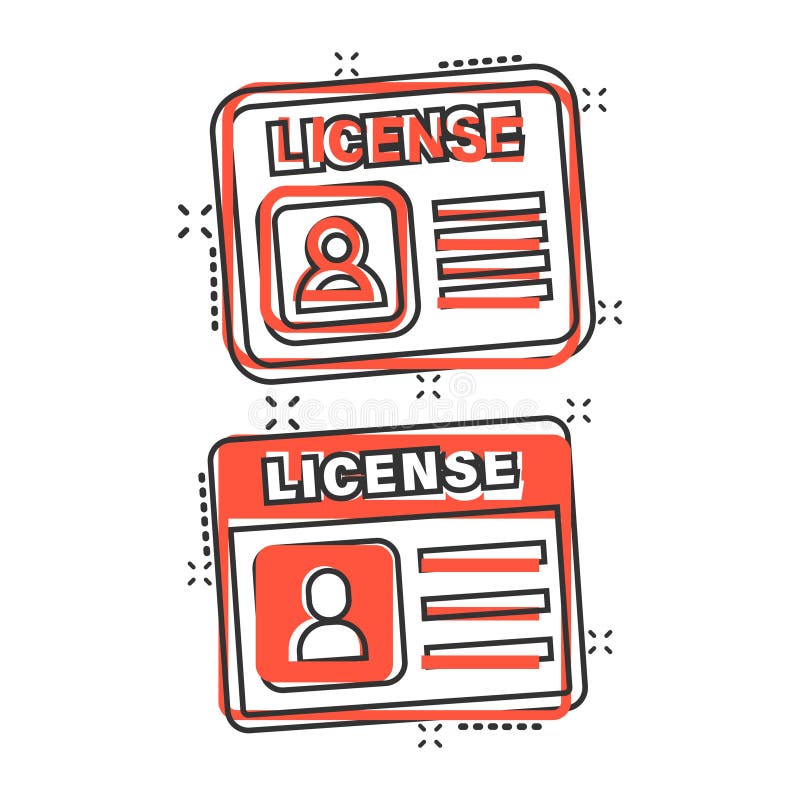 Cartoon Driver License Stock Illustrations – 885 Cartoon Driver License ...