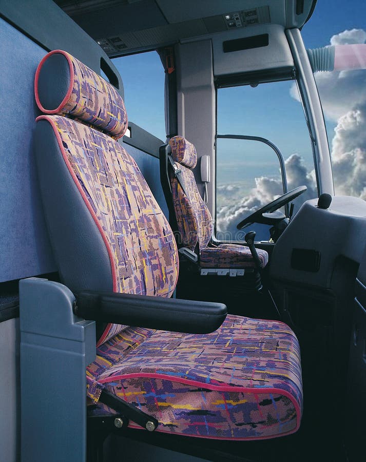 Luxury Bus Driver Interior