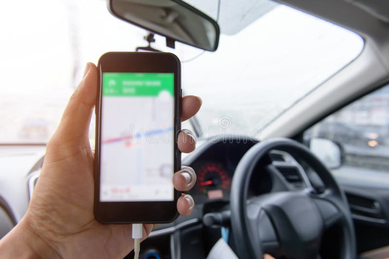 Driver searches stock photo. Image of driver, communication - 101208248