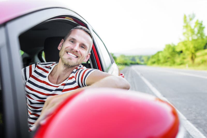 Driver. stock photo. Image of modern, summer, thumb, holidays - 57215706
