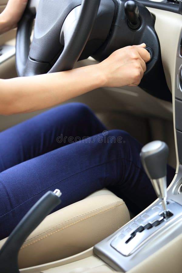 Driver starting the car stock image. Image of lock, safety - 40183769