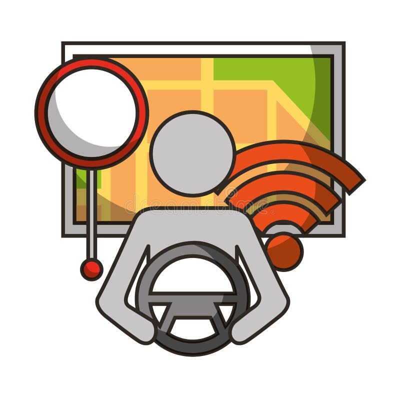 Autonomous Car Road Map Stock Illustrations – 241 Autonomous Car Road ...