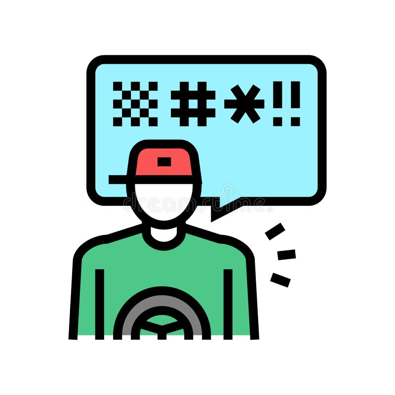 Swearing Icon Stock Illustrations – 750 Swearing Icon Stock ...
